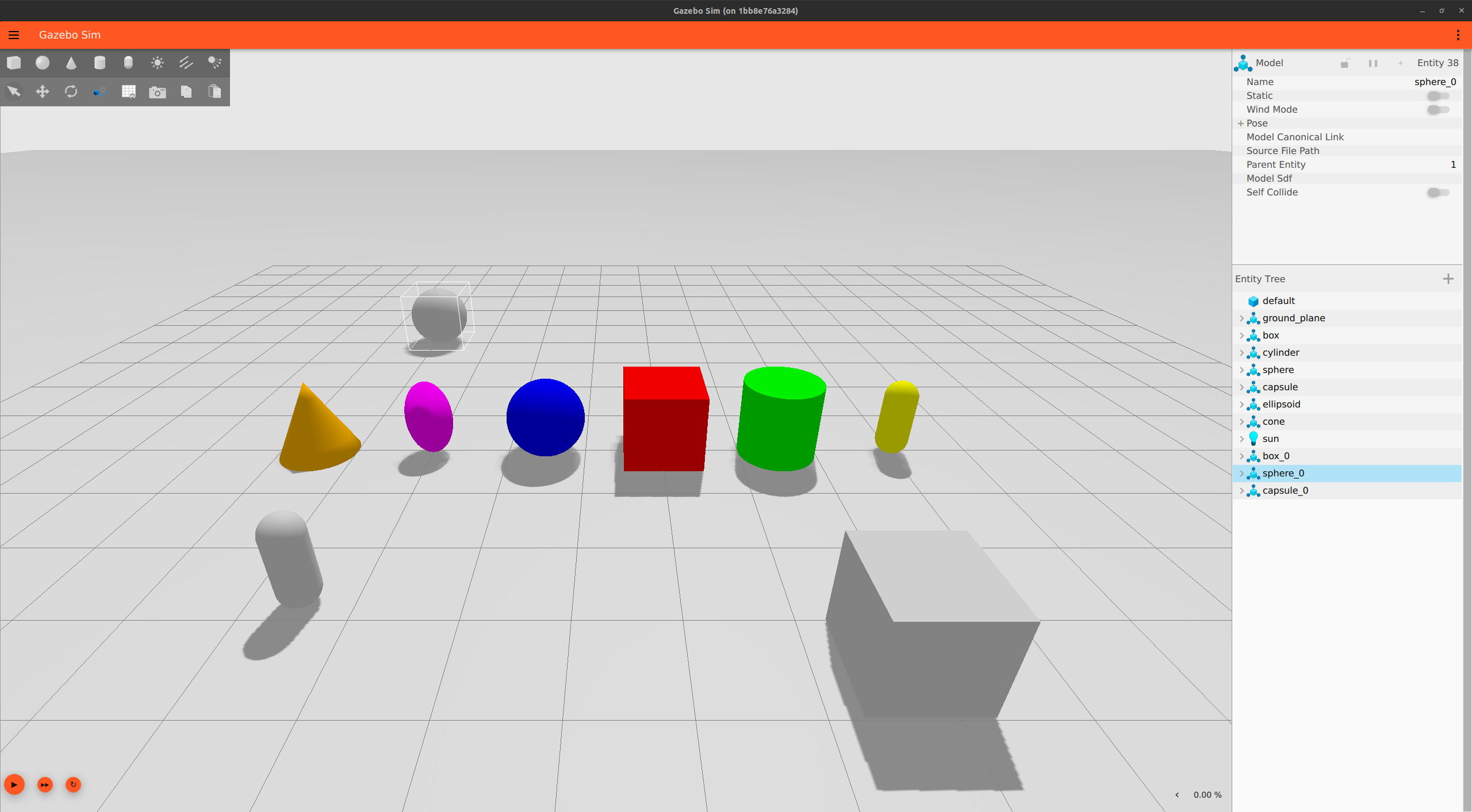 Understanding the GUI — Gazebo ionic documentation