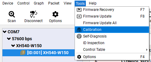 DYNAMIXEL Wizard 2.0